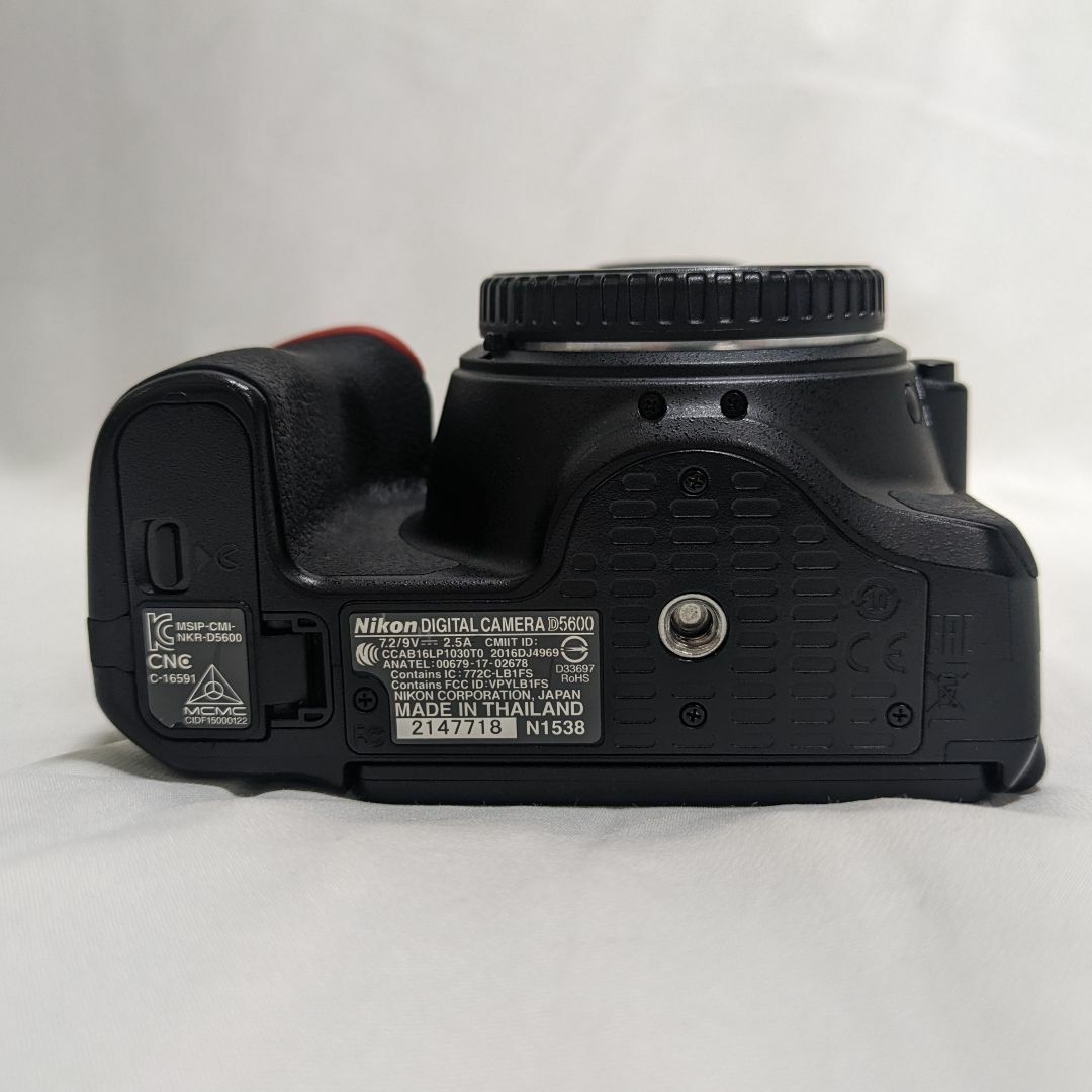 28220円 Nikon - 【レンズほぼ未使用】NIKON D5600 ダブルズーム 28220円 Nikon - 【レンズほぼ未使用】NIKON D5600 ダブルズーム