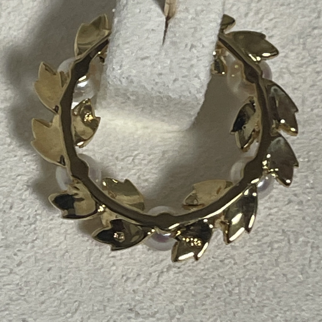 MIKIMOTO - 【超美品】ミキモトブローチK18ダイヤ ルビー MIKIMOTO - 【超美品】ミキモトブローチK18ダイヤ ルビー