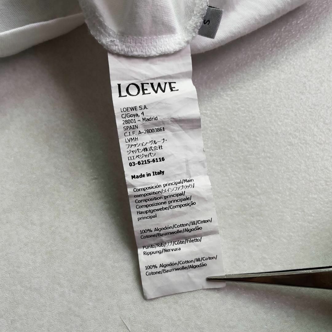 現行品!【LOEWE】アナグラム ロゴ コットン Tシャツ 現行品!【LOEWE】アナグラム ロゴ コットン Tシャツ