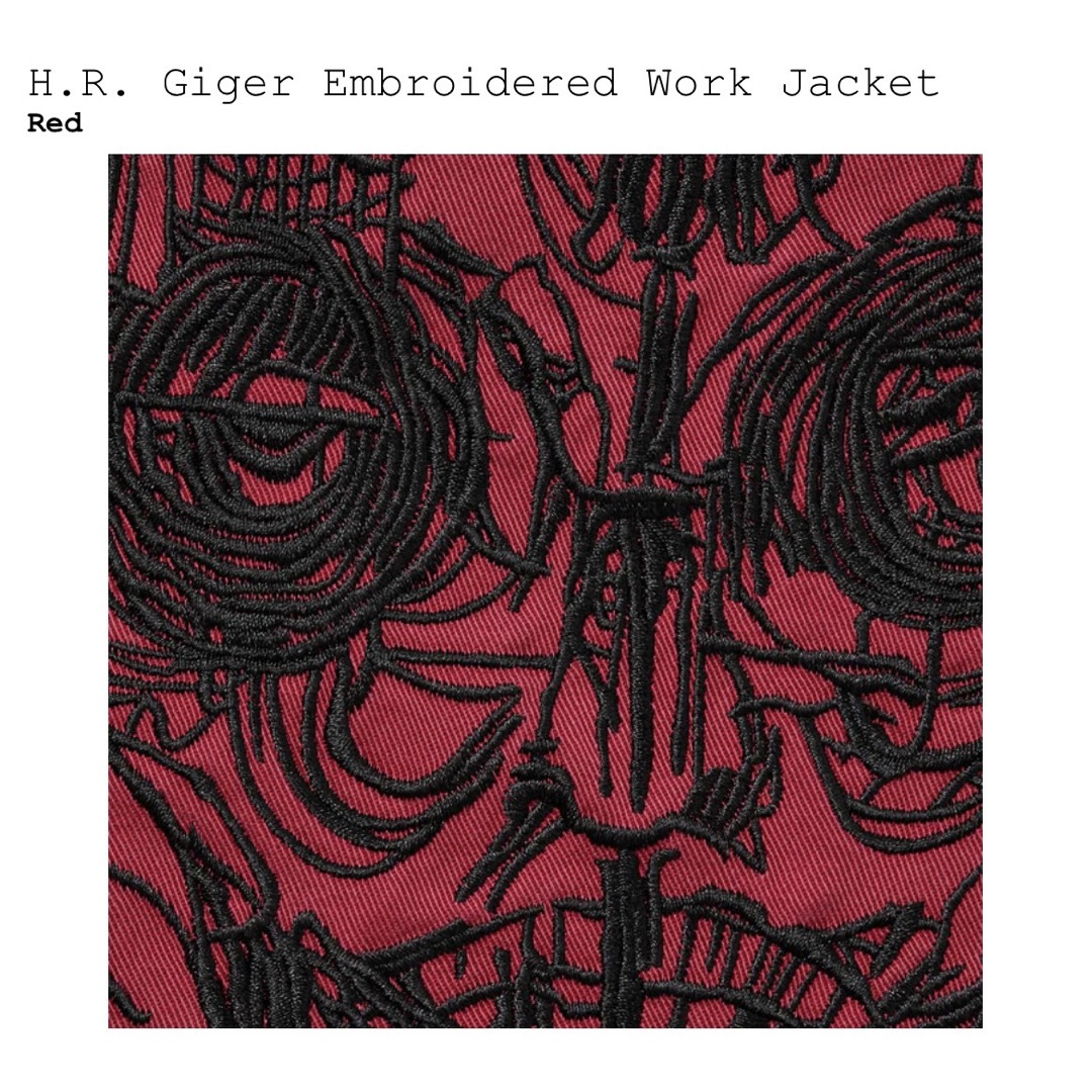Supreme - Supreme H.R. Giger Work Jacketの通販 by アド's Supreme - Supreme H.R. Giger Work Jacketの通販 by アド's