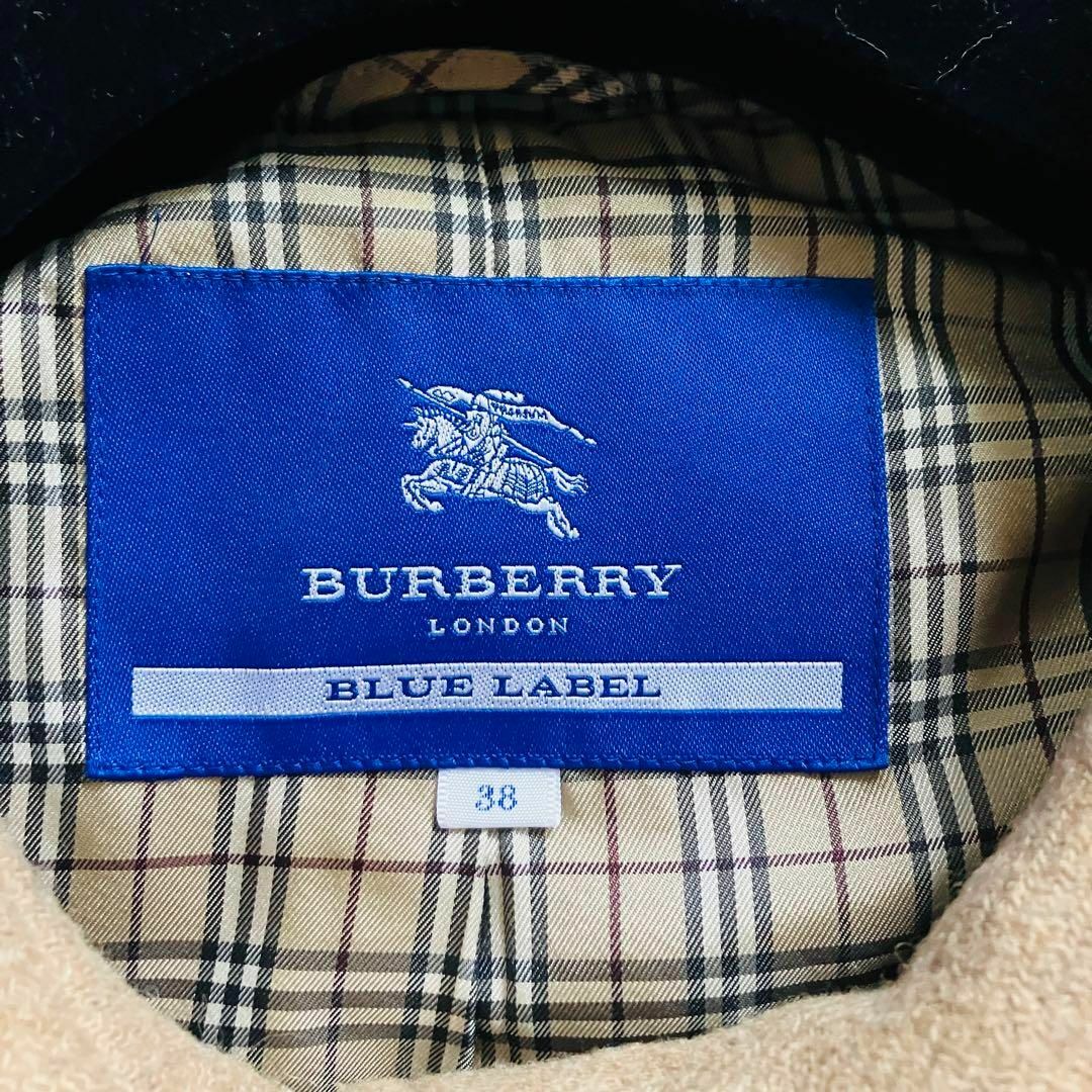 BURBERRY BLUE LABEL - バーバリーブルーレーベル ダッフル BURBERRY BLUE LABEL - バーバリーブルーレーベル ダッフル