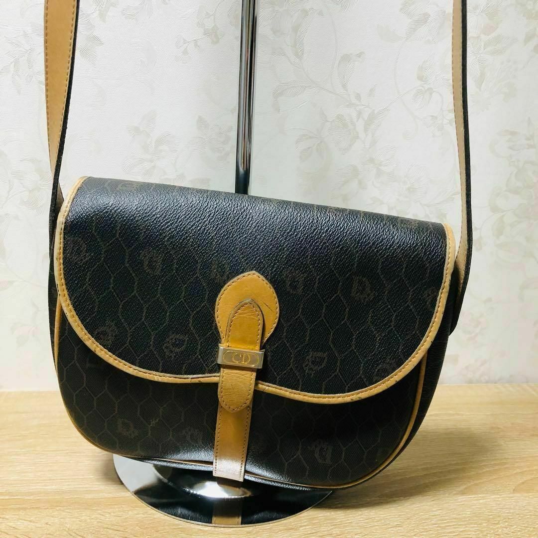 Christian Dior ディオール ショルダーバッグ ハニカム柄 Christian Dior ディオール ショルダーバッグ ハニカム柄