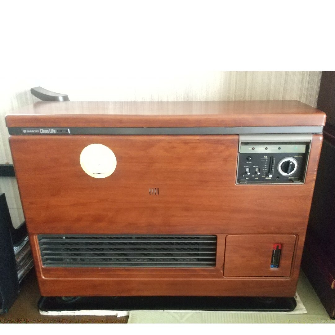 SANYO ガスストーブ レッド(SANYO - 【希少】SANYO FF式 石油 SANYO ガスストーブ レッド(SANYO - 【希少】SANYO FF式 石油