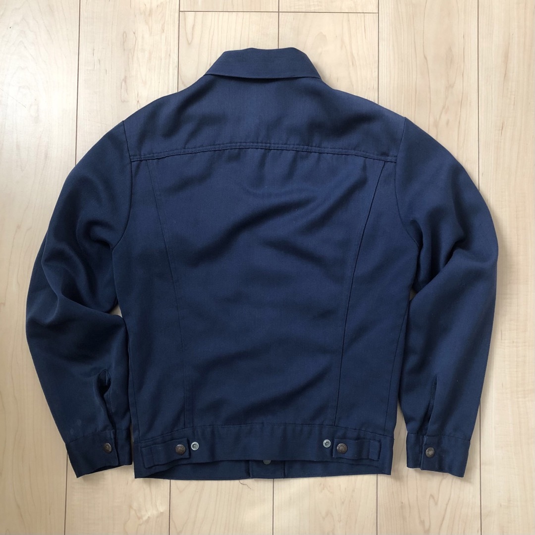 Levi's - リーバイス 80s 白タブ トラッカージャケット ネイビー Levi's - リーバイス 80s 白タブ トラッカージャケット ネイビー