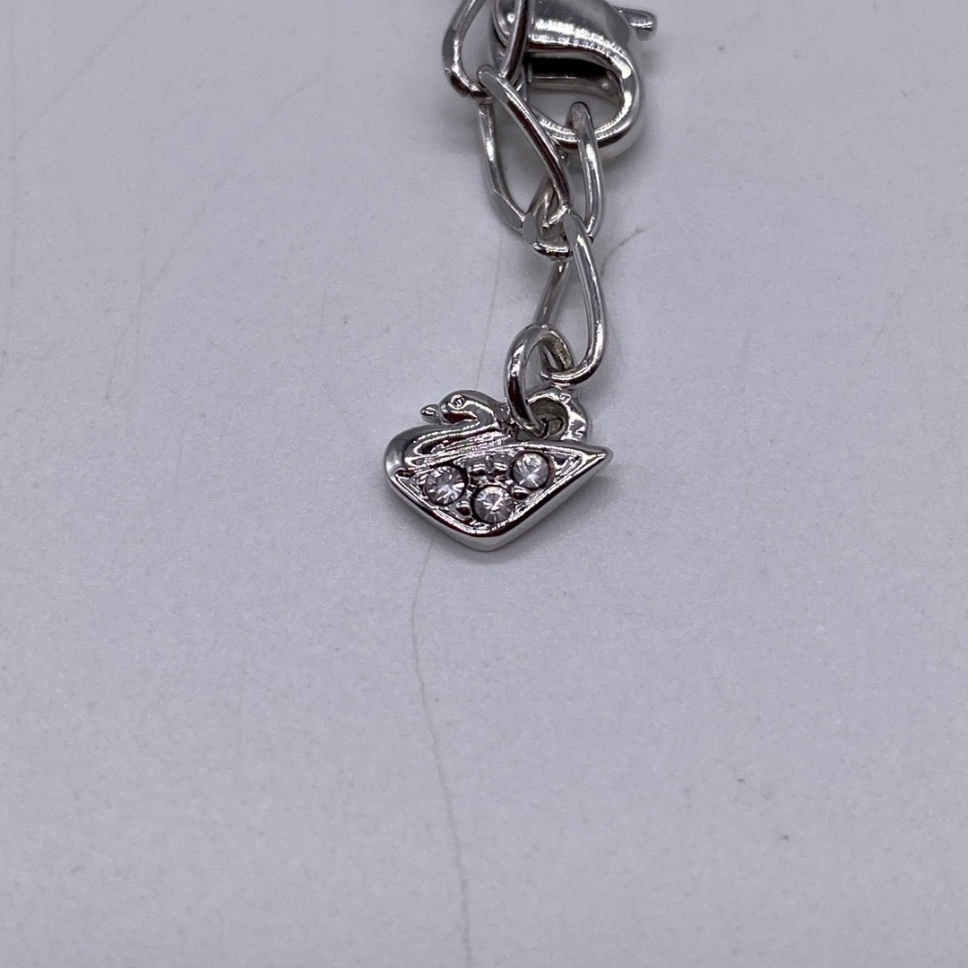 SWAROVSKI - 箱付き スワロフスキー ネックレス シルバーカラー SWAROVSKI - 箱付き スワロフスキー ネックレス シルバーカラー