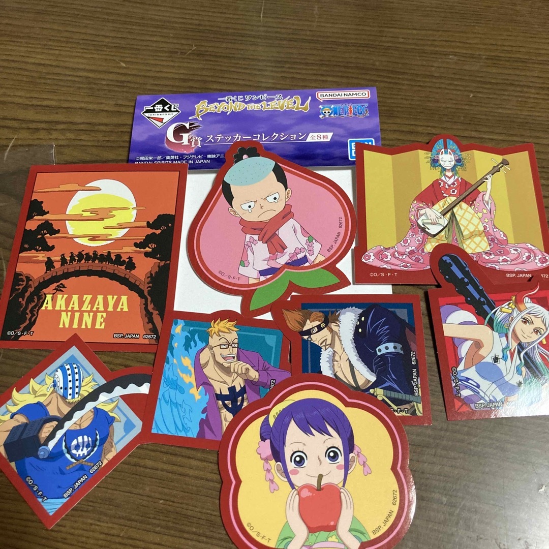 ONE PIECE - ワンピース一番くじ ステッカーコレクションの通販 ONE PIECE - ワンピース一番くじ ステッカーコレクションの通販