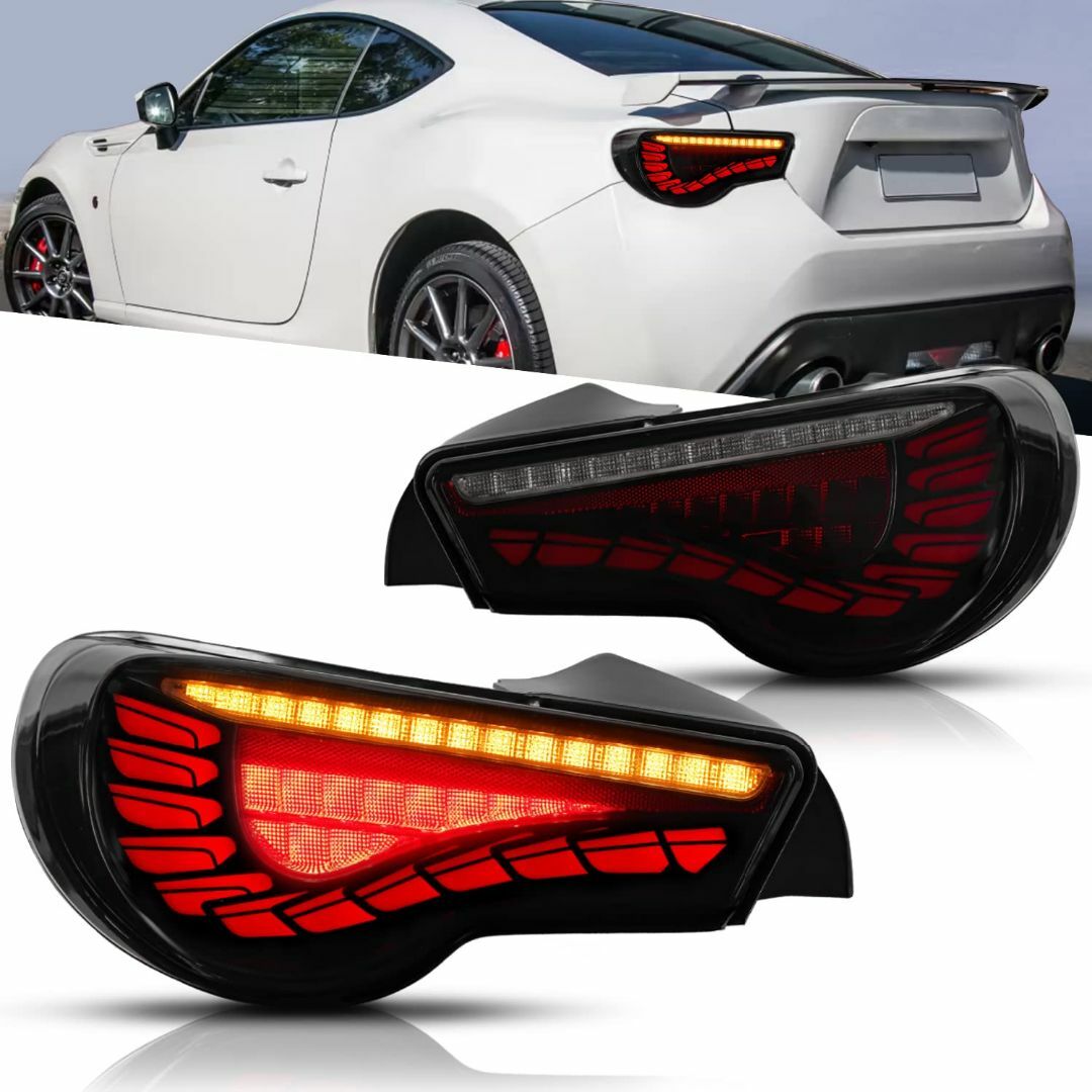 サイズ:GT86テール1スモークレンズ】Archaic トヨタ 86 znの通販 サイズ:GT86テール1スモークレンズ】Archaic トヨタ 86 znの通販