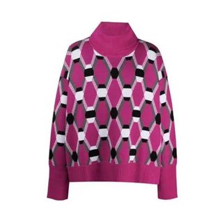 バレンシアガ balenciaga ニット セーター ロゴ 総柄 ウール バレンシアガ balenciaga ニット セーター ロゴ 総柄 ウール