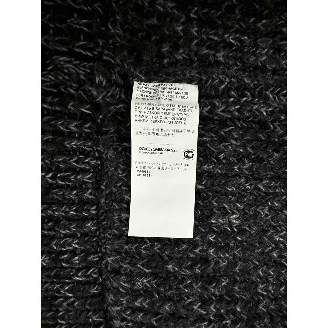DOLCE&GABBANA - 未使用タグ付き DOLCE&GABBANA ショールカラー DOLCE&GABBANA - 未使用タグ付き DOLCE&GABBANA ショールカラー