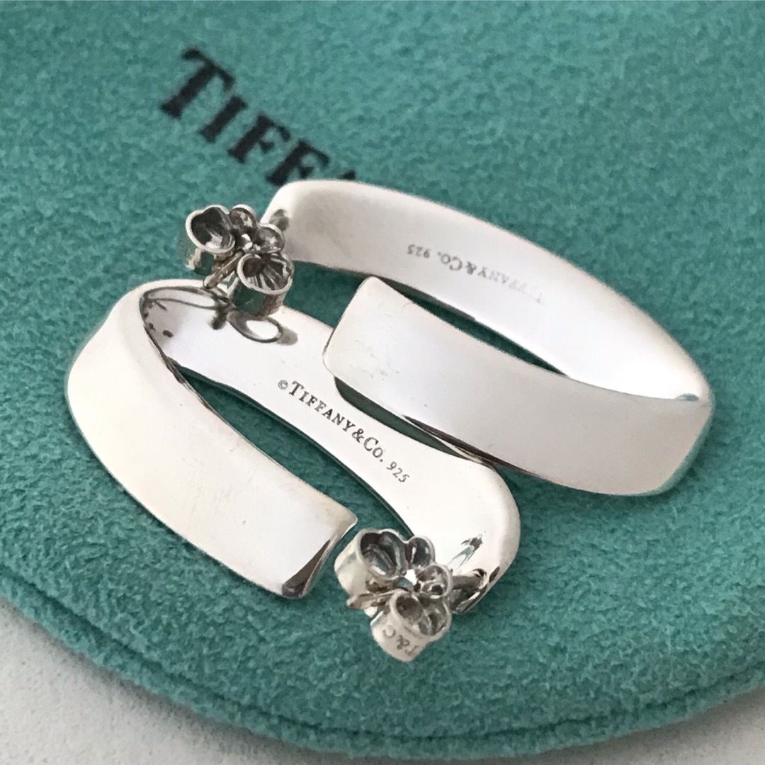 Tiffany & Co. - Tiffany オープン楕円形 ピアス 美品希少の通販 Tiffany & Co. - Tiffany オープン楕円形 ピアス 美品希少の通販