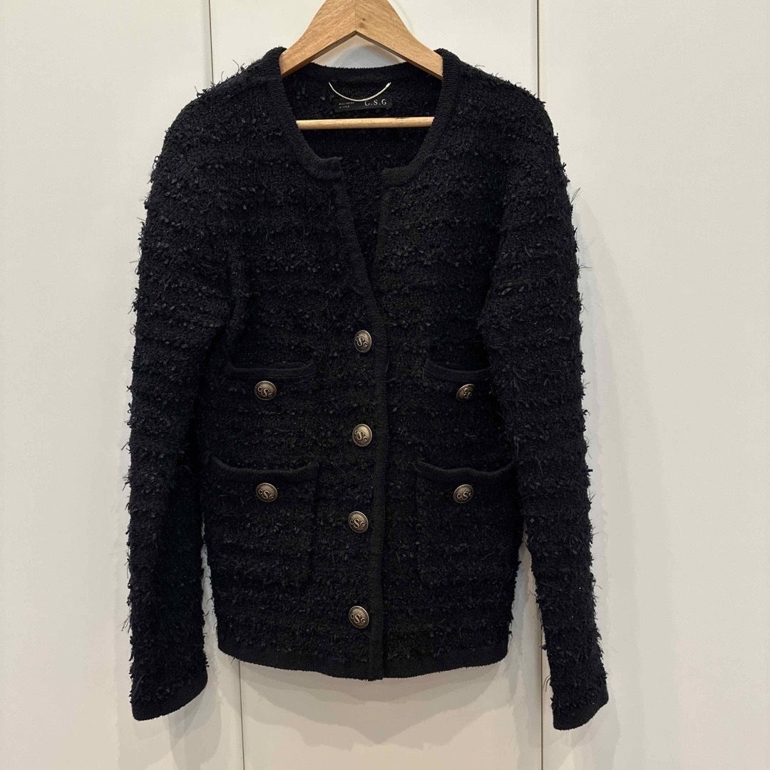 カレンソロジー ジャケットツイード 美品 ジャケット/アウター カレンソロジー ジャケットツイード 美品 ジャケット/アウター