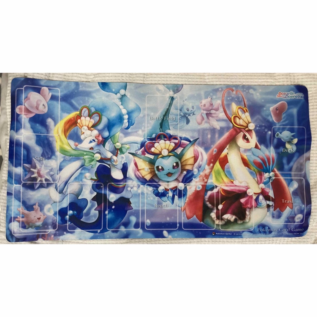 ポケカ シャワーズ デッキケース&プレイマットの通販 by まこ's ポケカ シャワーズ デッキケース&プレイマットの通販 by まこ's