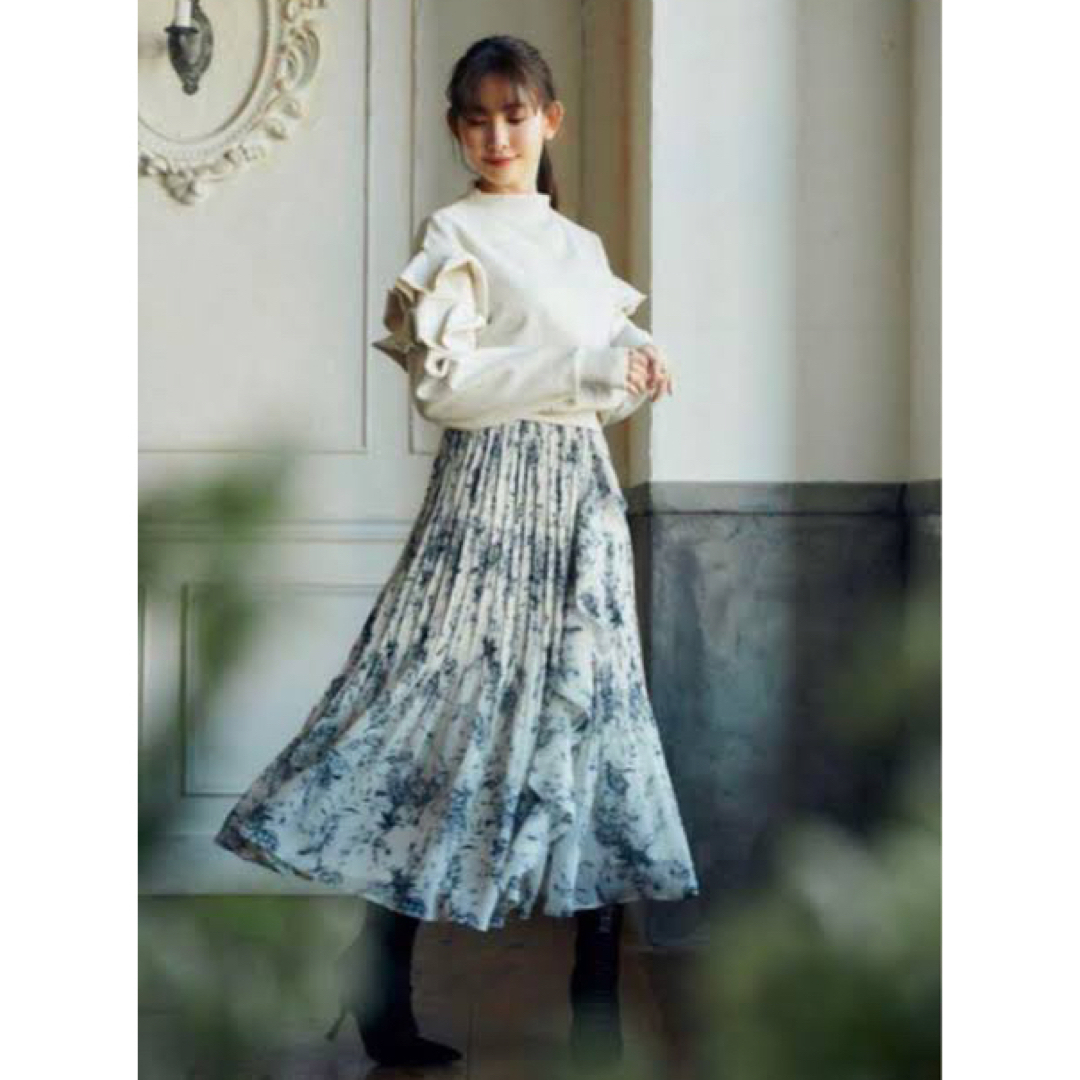 Her Lip To Herlipto Pleated Chiffon Long Skirt の通販 By ぴっぴ|ハーリップトゥならラクマ