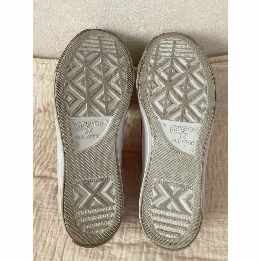 CONVERSE - converseコンバースローカットスニーカー厚底赤 CONVERSE - converseコンバースローカットスニーカー厚底赤