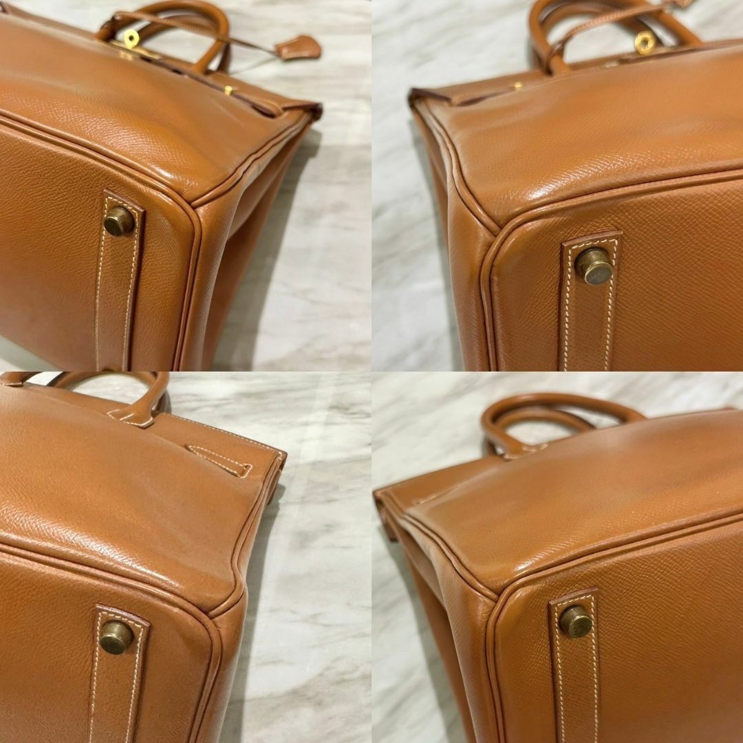 HERMES - 美品☆ エルメス オータクロア32 ゴールド クシュベル HERMES - 美品☆ エルメス オータクロア32 ゴールド クシュベル