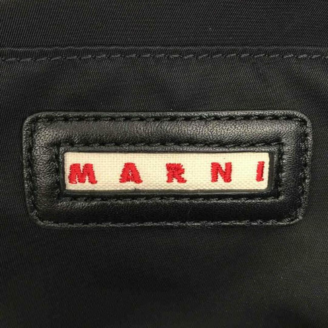 MARNI - MARNI / マルニ | 2Way ナイロン レザー 切替 ドロー MARNI - MARNI / マルニ | 2Way ナイロン レザー 切替 ドロー