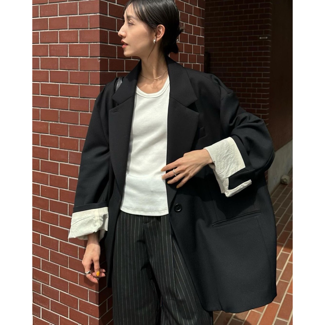 CLANE - CLANE 2WAY ARRANGE TAILORED OVER JACKETの通販 by CLANE - CLANE 2WAY ARRANGE TAILORED OVER JACKETの通販 by