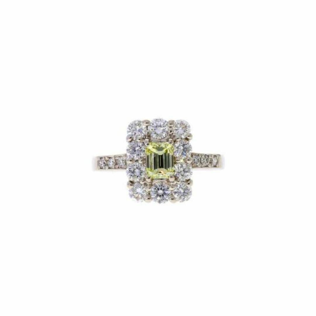 newデザイン】1カラット モアッサナイト リング K18WG アクセサリー newデザイン】1カラット モアッサナイト リング K18WG アクセサリー