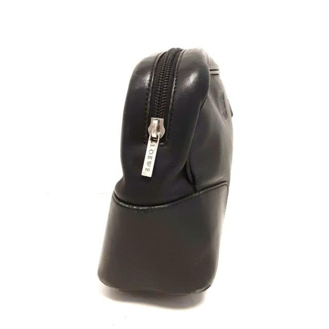 LOEWE(ロエベ) セカンドバッグ - 黒 レザー LOEWE(ロエベ) セカンドバッグ - 黒 レザー