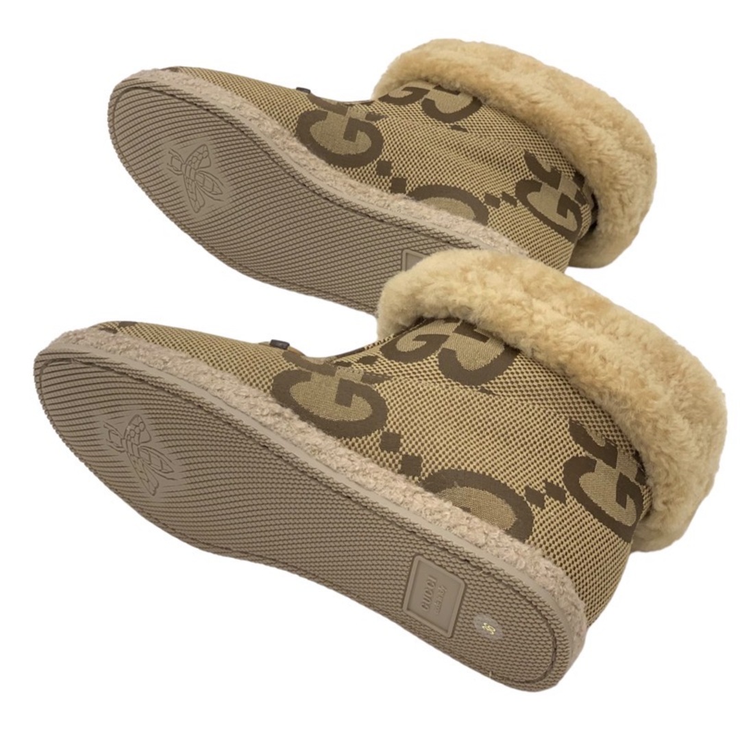 GUCCI - 未使用 グッチ GUCCI ブーツ ショートブーツ ムートン GUCCI - 未使用 グッチ GUCCI ブーツ ショートブーツ ムートン