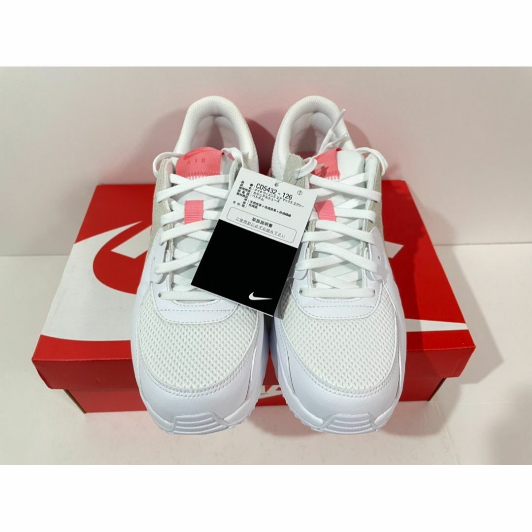 NIKE - 【新品】25cm NIKE WMNS エアマックス エクシー ピンクの NIKE - 【新品】25cm NIKE WMNS エアマックス エクシー ピンクの