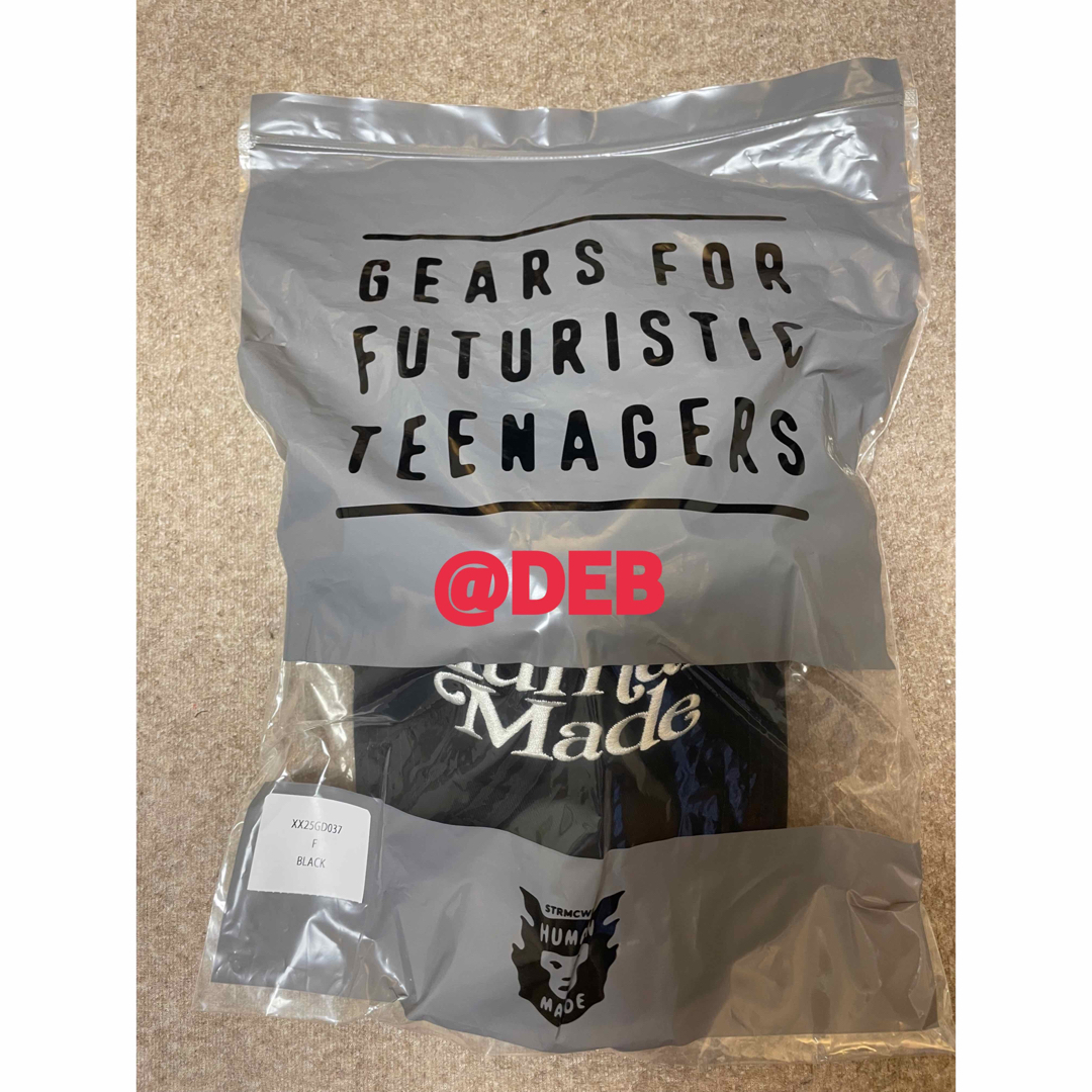 Girls Don't Cry - HUMAN MADE × GDC 6PANEL CAP #1 BLACKの通販 Girls Don't Cry - HUMAN MADE × GDC 6PANEL CAP #1 BLACKの通販