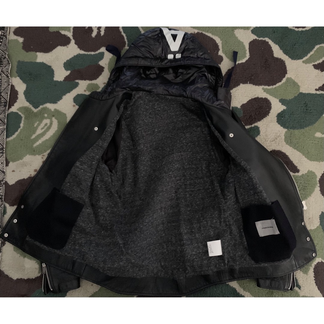 UNDERCOVER - undercover アンダーカバー ライダース フード付き UNDERCOVER - undercover アンダーカバー ライダース フード付き