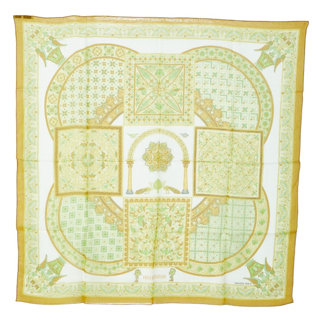 HERMES - 美品 エルメス カレ90 CIELS BYZANTINS ビザンチンの空 HERMES - 美品 エルメス カレ90 CIELS BYZANTINS ビザンチンの空