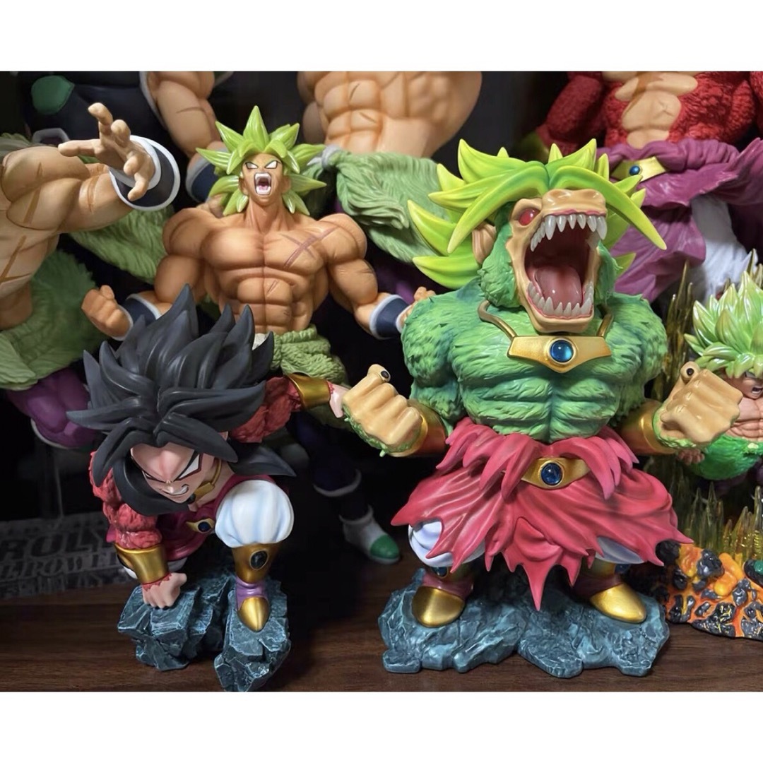 ドラゴンボール ブロリー フィギュア GK ガレージキット 2体の ドラゴンボール ブロリー フィギュア GK ガレージキット 2体の
