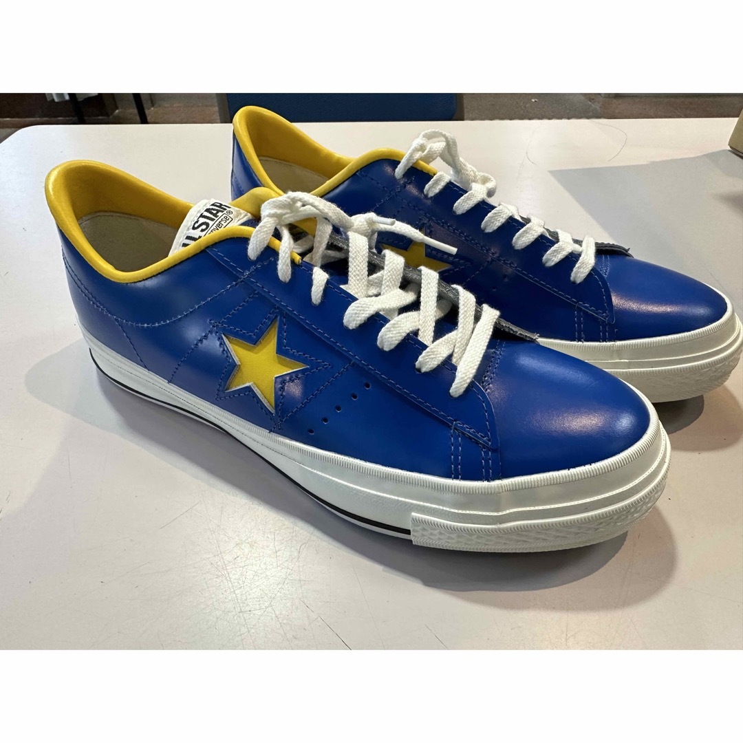 CONVERSE - 日本製 コンバース ワンスター 青×黄 27.5センチ CONVERSE - 日本製 コンバース ワンスター 青×黄 27.5センチ