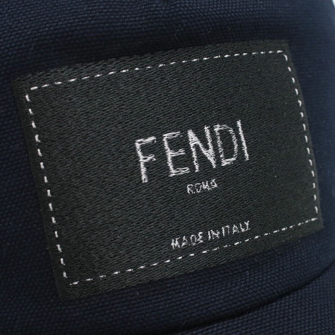 FENDI フェンディ FXQ768 キャップ ネイビー系 メンズ FENDI フェンディ FXQ768 キャップ ネイビー系 メンズ