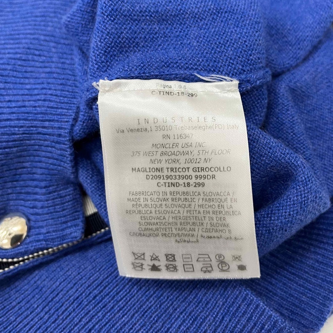 MONCLER - モンクレール カシミヤ ニット サイズLの通販 by もー MONCLER - モンクレール カシミヤ ニット サイズLの通販 by もー