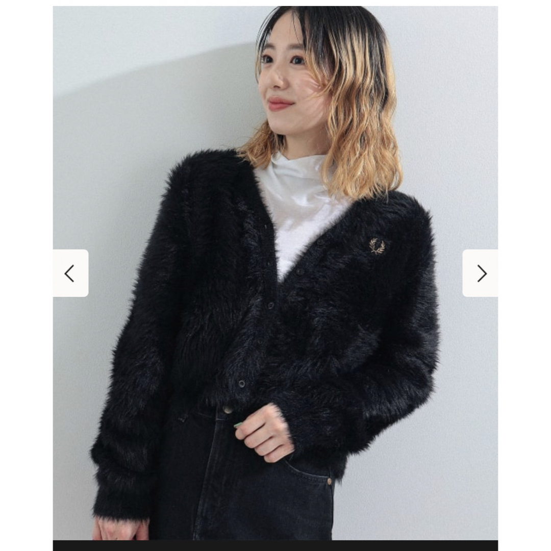 新品♡FRED PERRY × Ray BEAMS / 別注シャギーカーディガン 新品♡FRED PERRY × Ray BEAMS / 別注シャギーカーディガン