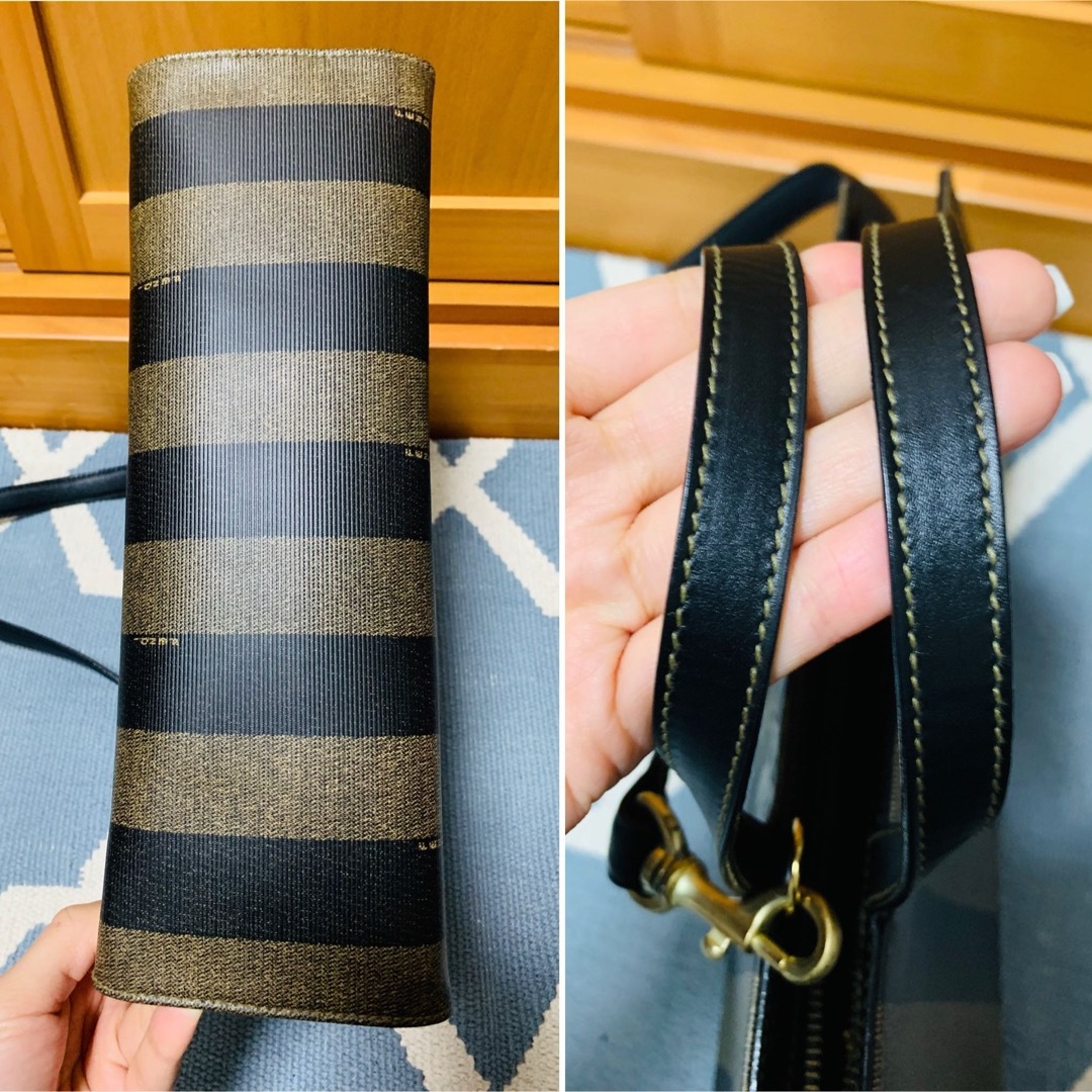 FENDI - 美品 ヴィンテージ FENDI 2way ショルダー ハンドバッグ FENDI - 美品 ヴィンテージ FENDI 2way ショルダー ハンドバッグ