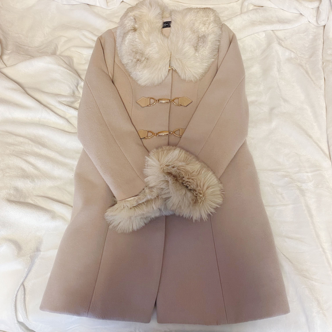 evelyn - evelyn ティペット付きビットコートの通販 by ai's evelyn - evelyn ティペット付きビットコートの通販 by ai's