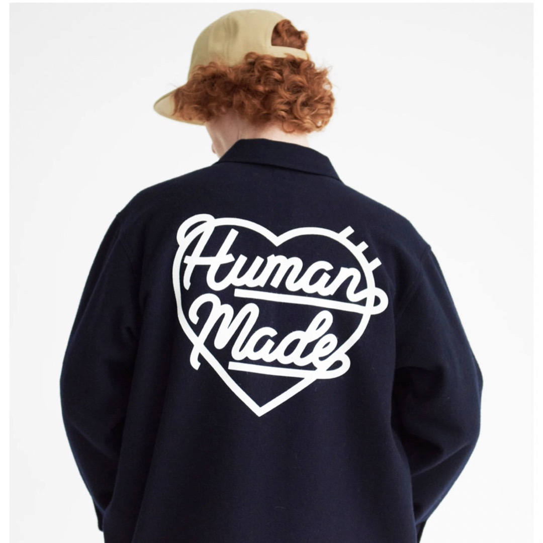 HUMAN MADE - HUMAN MADE WOOL CPO SHIRTS NAVY 2XLサイズの通販 HUMAN MADE - HUMAN MADE WOOL CPO SHIRTS NAVY 2XLサイズの通販