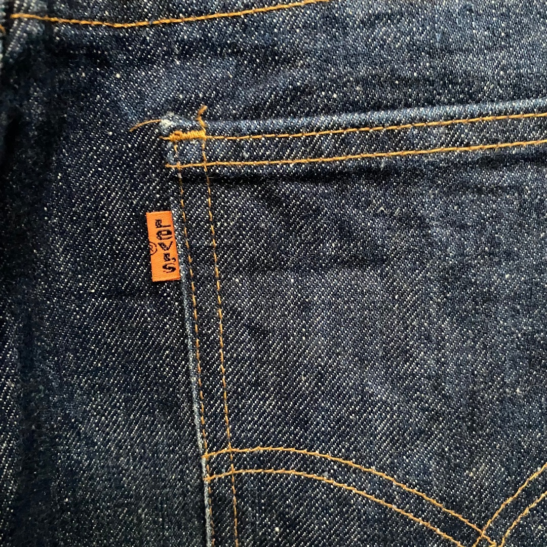 Levi's - 70s リーバイス646 ベルボトム 32w相当 真っ紺濃紺の Levi's - 70s リーバイス646 ベルボトム 32w相当 真っ紺濃紺の
