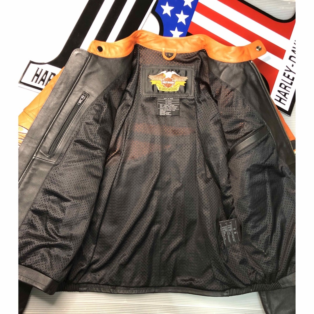 Harley Davidson - 【稀少刺繍モデル!入手困難】極美品ハーレー Harley Davidson - 【稀少刺繍モデル!入手困難】極美品ハーレー