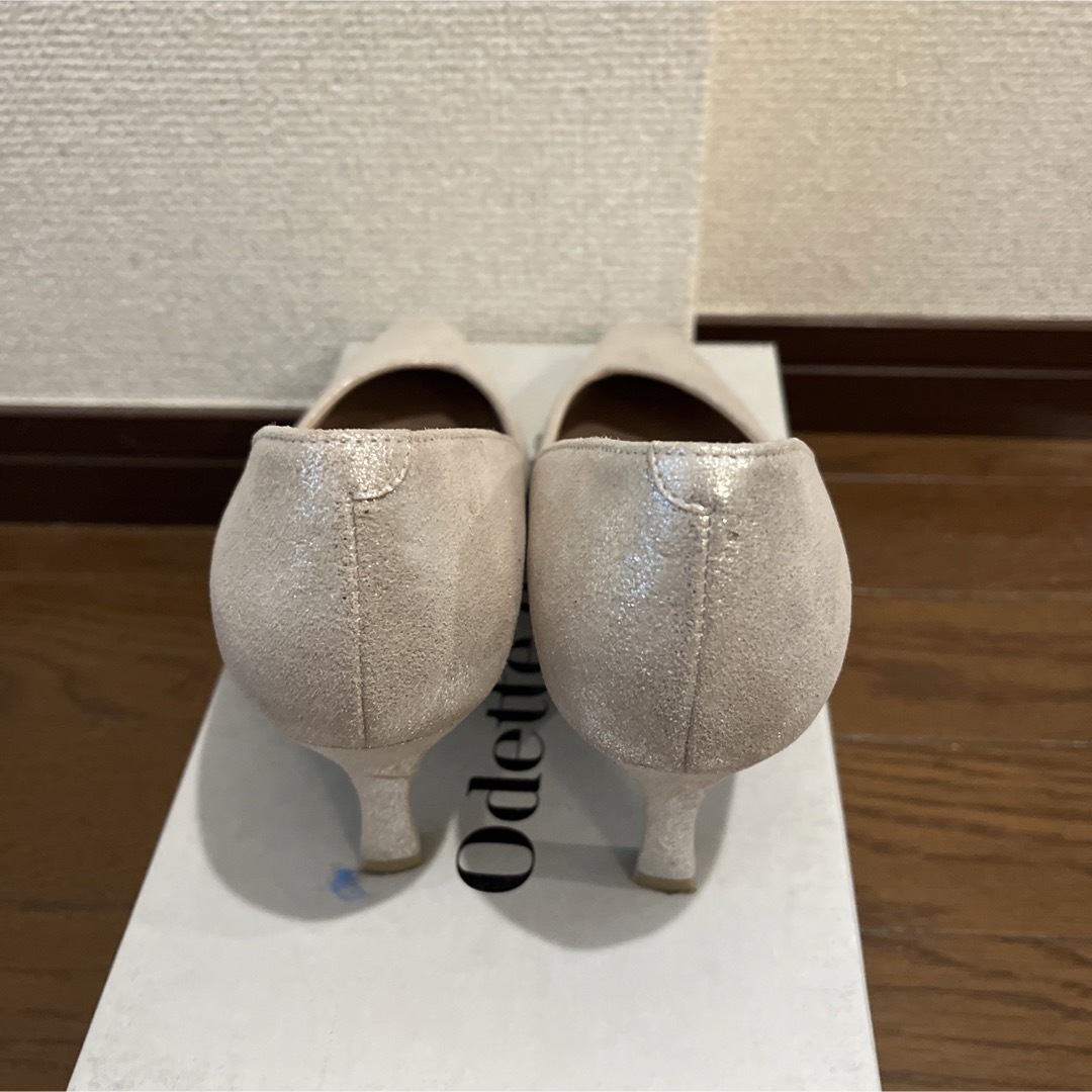 GINZA Kanematsu - カネマツゴールドメタリックパンプス完売品 GINZA Kanematsu - カネマツゴールドメタリックパンプス完売品