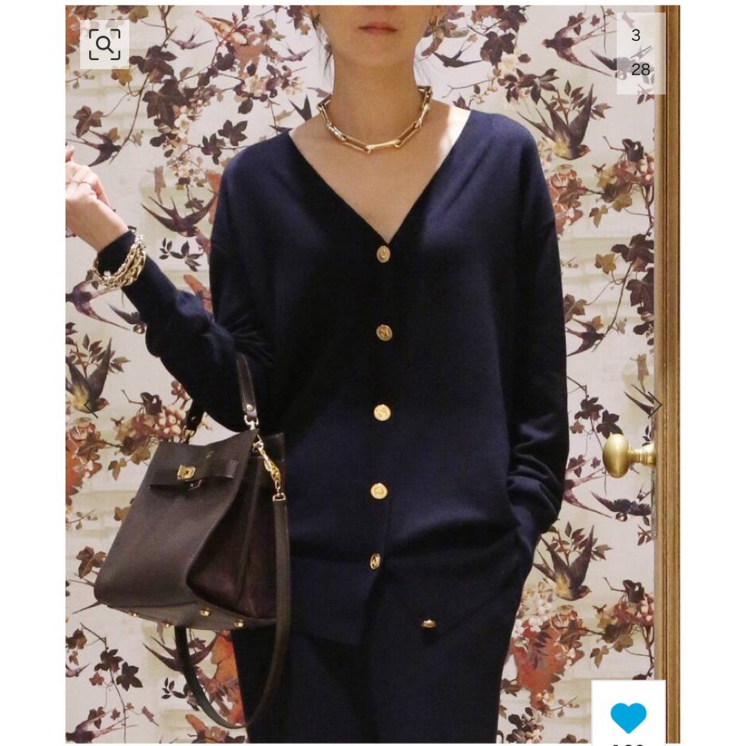 refined カーディガン MUSE de Deuxieme Classe トップス refined カーディガン MUSE de Deuxieme Classe トップス