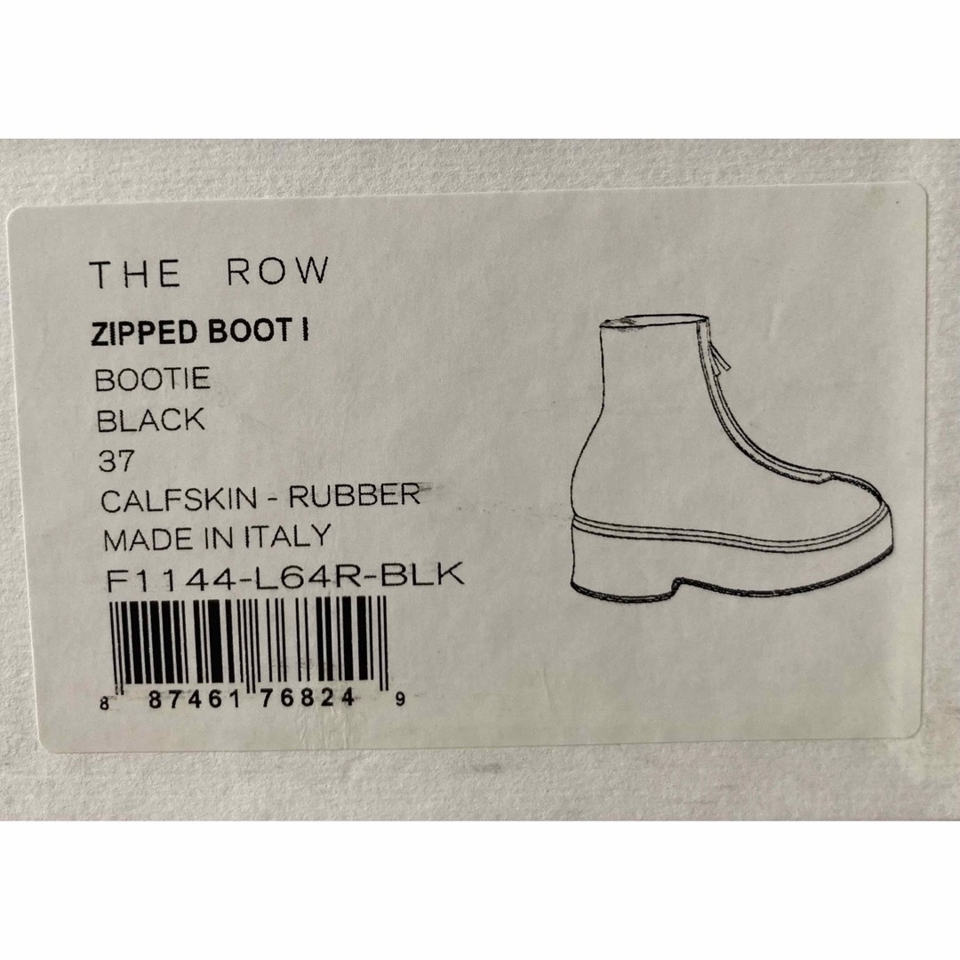 the row】ZIP BOOTS(37サイズ) the row】ZIP BOOTS(37サイズ)