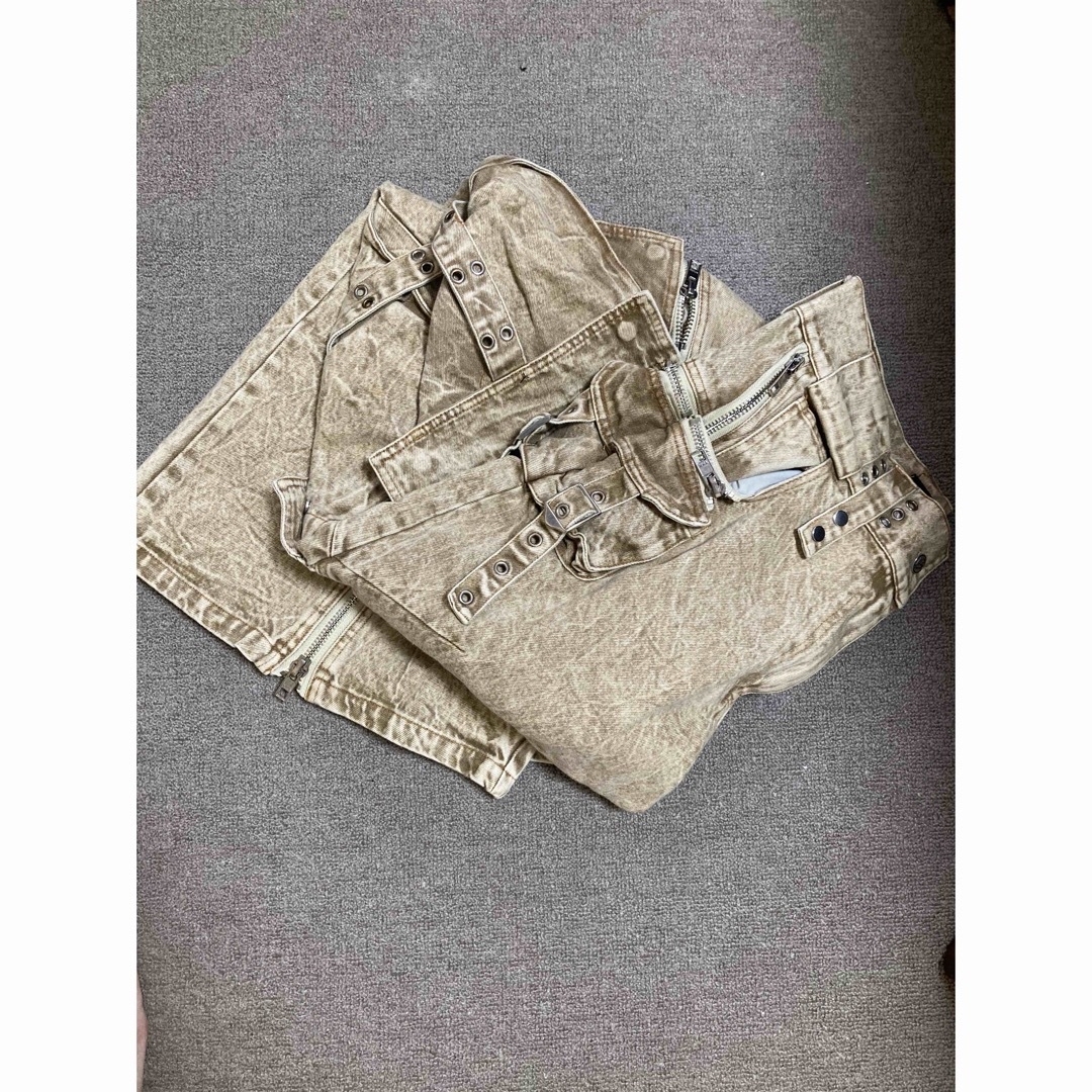 no faith studios beige used heavy cargoの通販 by ssense no faith studios beige used heavy cargoの通販 by ssense