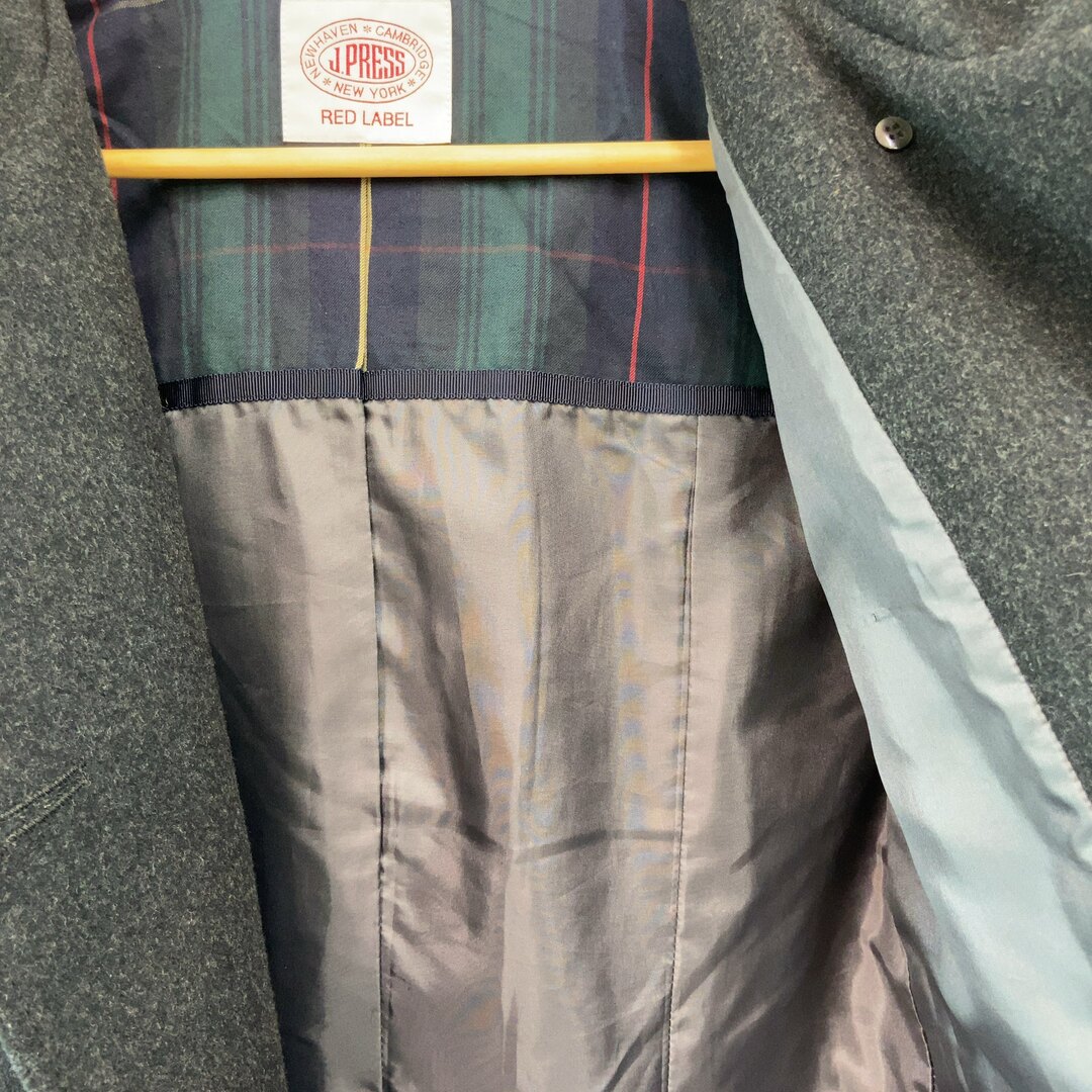 J.PRESS - ジェイプレス JPRESS レディース フード コート 毛100 J.PRESS - ジェイプレス JPRESS レディース フード コート 毛100
