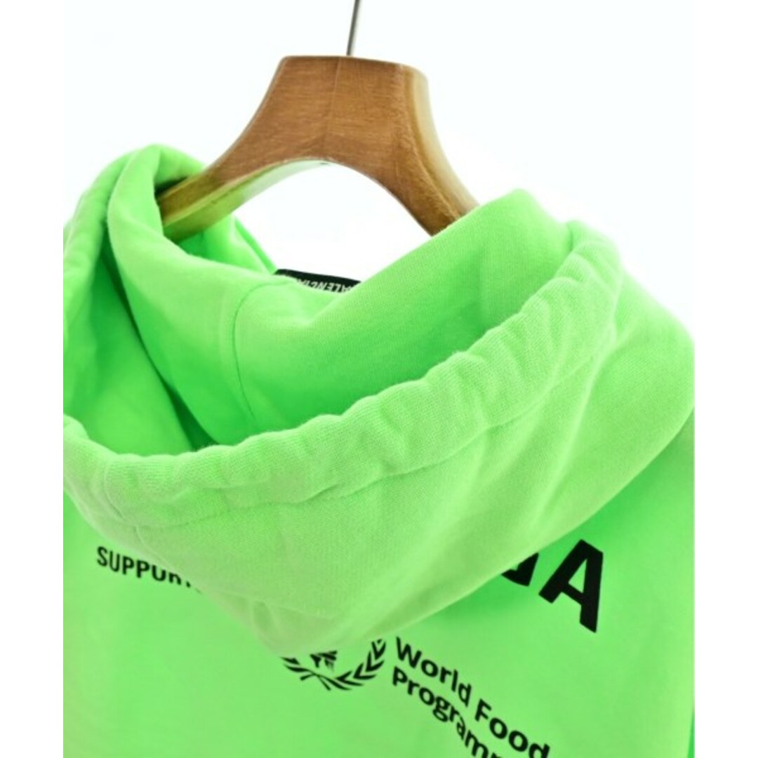BALENCIAGA - BALENCIAGA バレンシアガ パーカー XS 黄緑 【古着 BALENCIAGA - BALENCIAGA バレンシアガ パーカー XS 黄緑 【古着