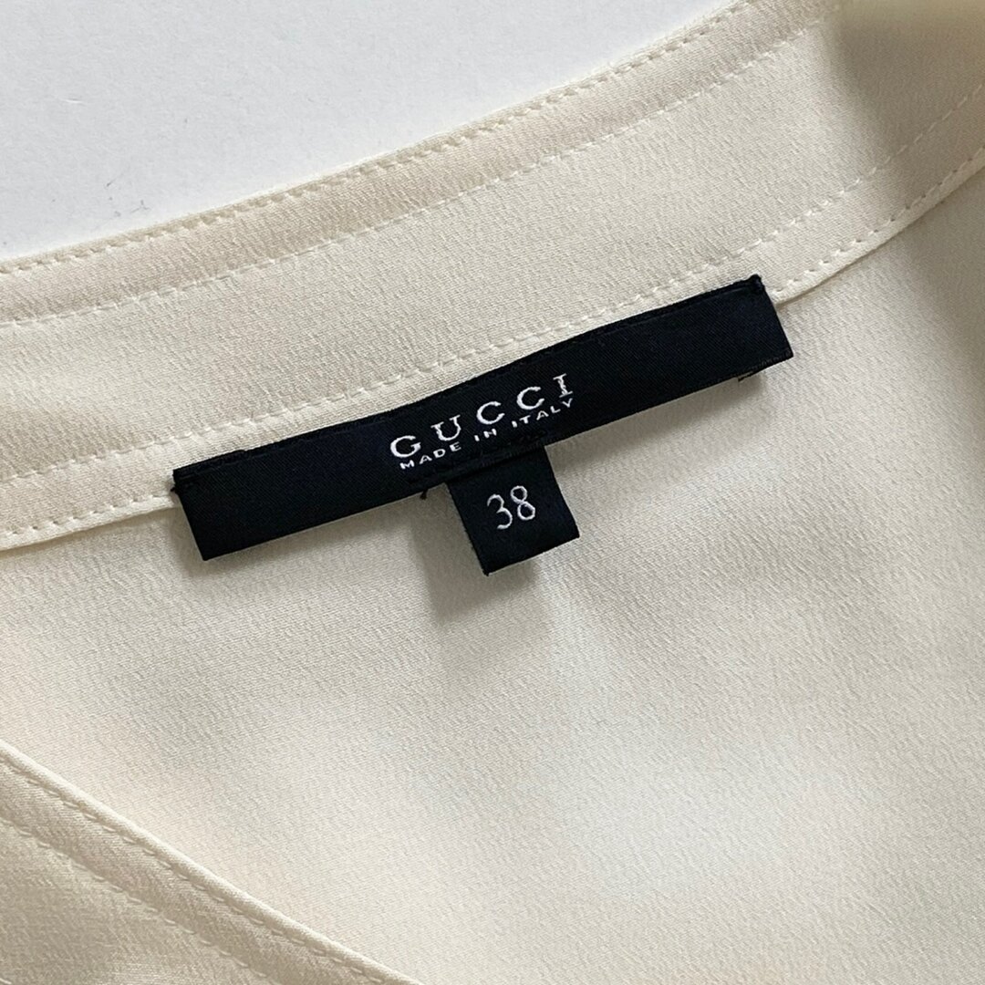 GUCCI - 5k29《美品》イタリア製 GUCCI グッチ ボウタイシルク GUCCI - 5k29《美品》イタリア製 GUCCI グッチ ボウタイシルク