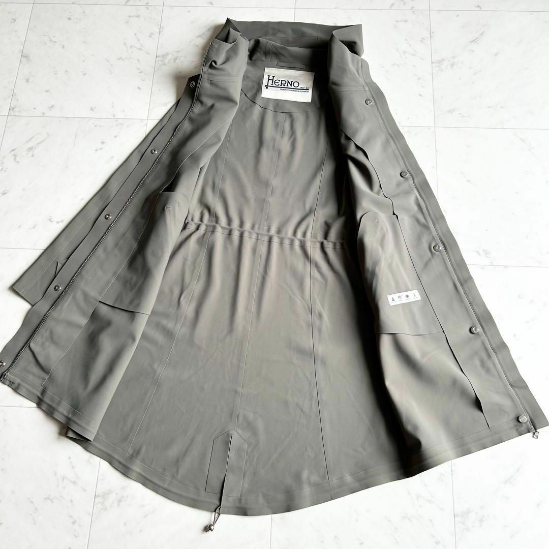 極美品 HERNO FIRST-ACT ストレッチジャージー フーデットコート 極美品 HERNO FIRST-ACT ストレッチジャージー フーデットコート