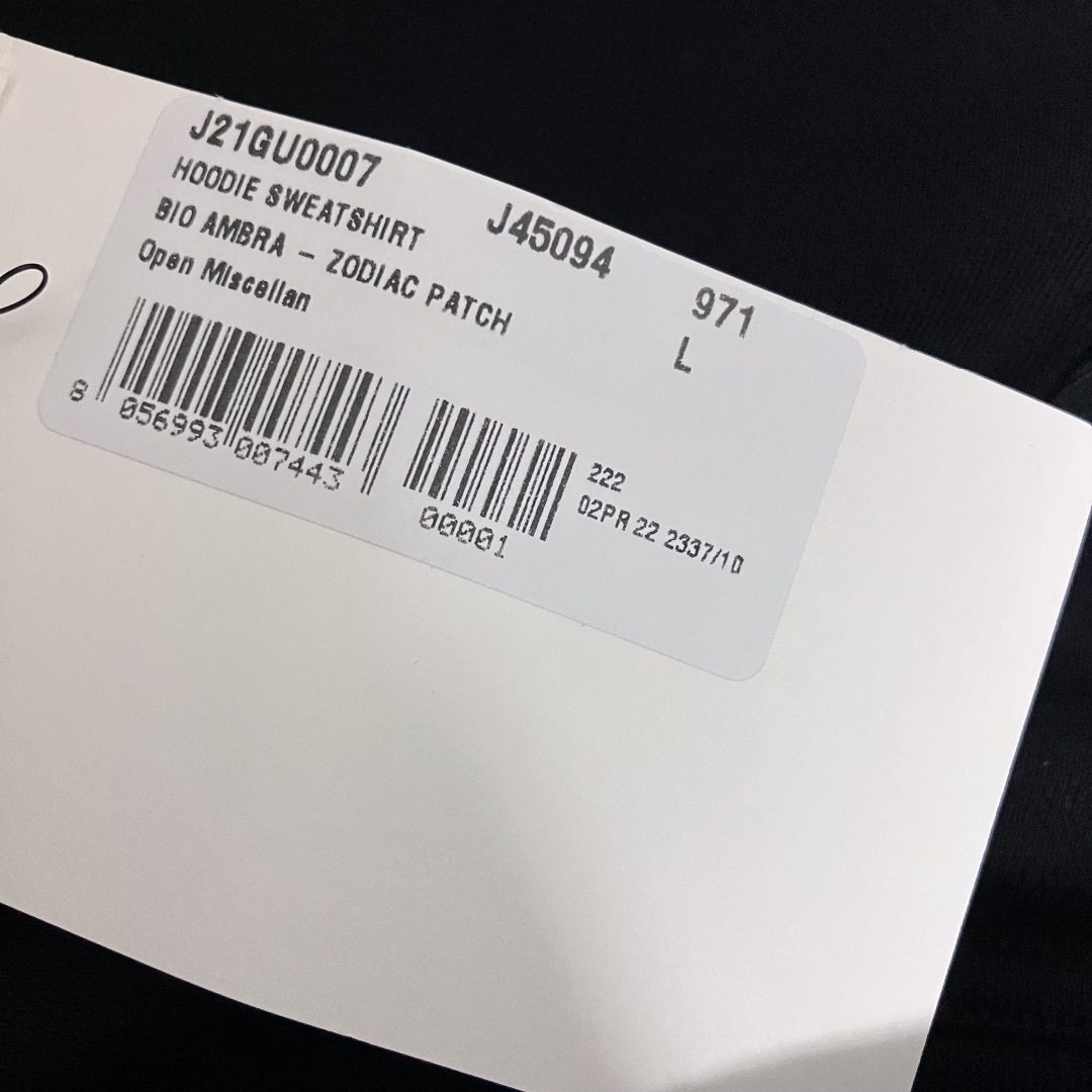 JIL SANDER - 新品 定価12.5万 L JIL SANDER 22aw パーカー 5502 JIL SANDER - 新品 定価12.5万 L JIL SANDER 22aw パーカー 5502