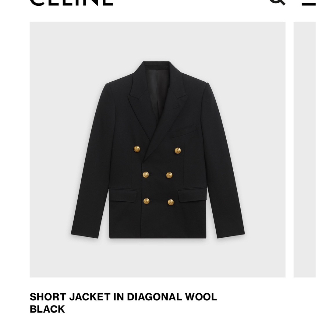 CELINE ジャケット 36 CELINE ジャケット 36