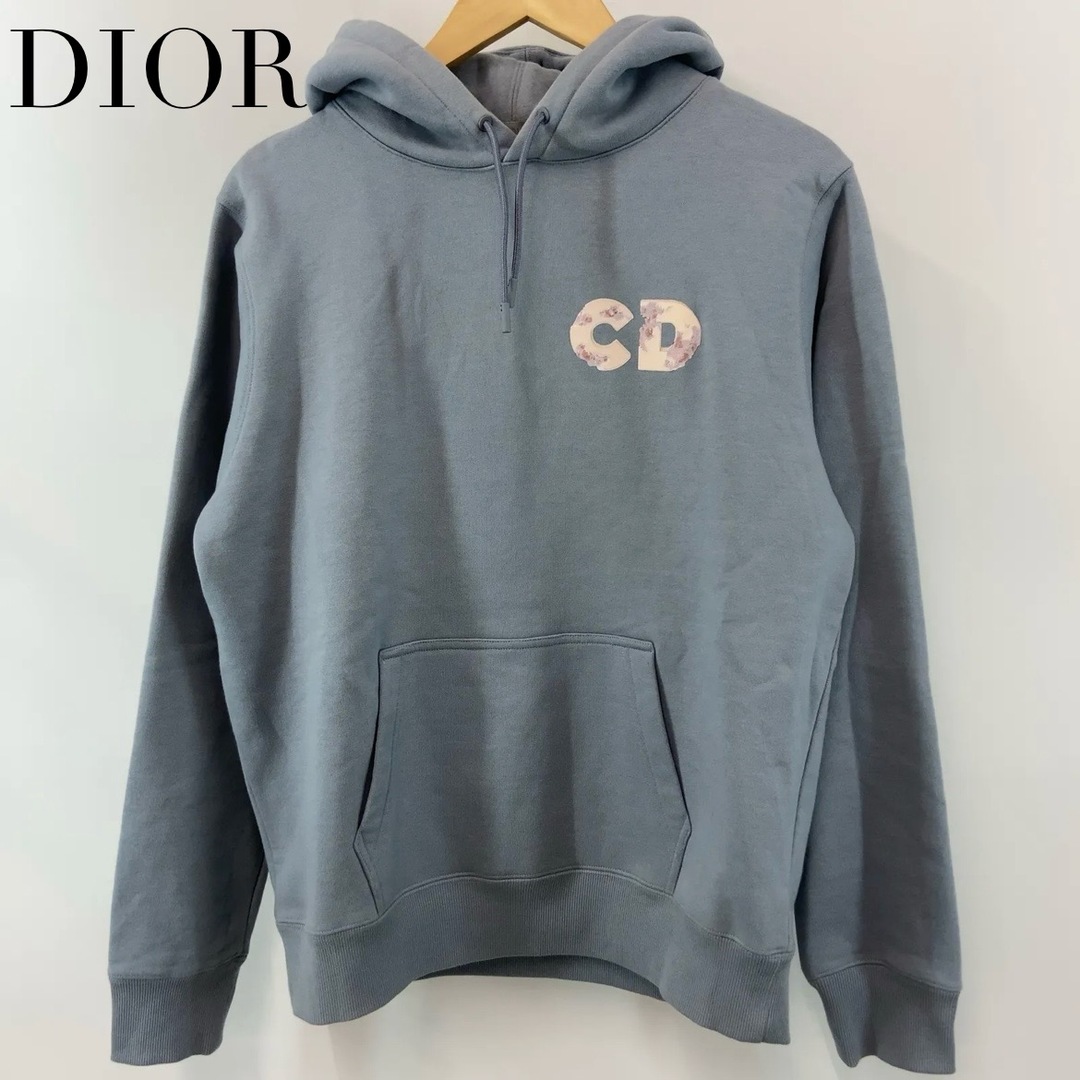 DIOR HOMME - 【x Daniel Arsham/Grey Eroded Basketball Hoodie DIOR HOMME - 【x Daniel Arsham/Grey Eroded Basketball Hoodie