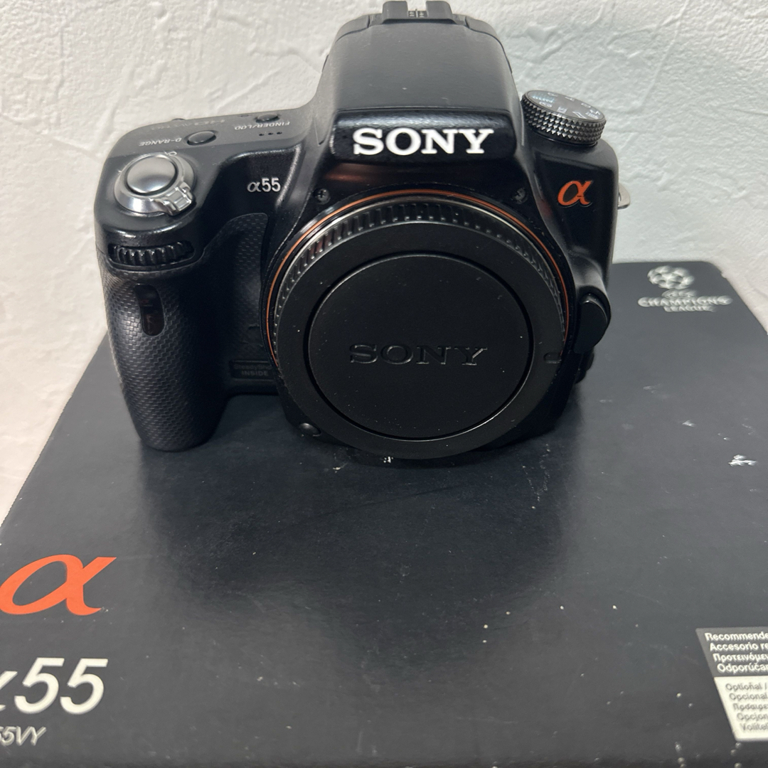 1日限定価格】SONY α55 SLT-A55V おまけレンズ付き 1日限定価格】SONY α55 SLT-A55V おまけレンズ付き